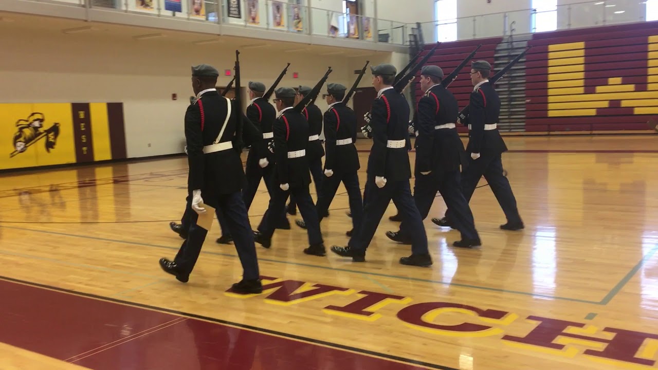 Wichita South High School Armed Drill - YouTube