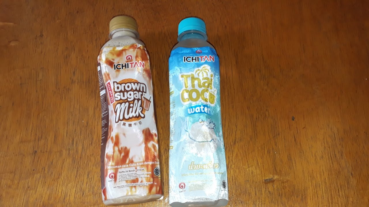 Ichitan Brown Sugar Milk & Thai Coco Water - YouTube