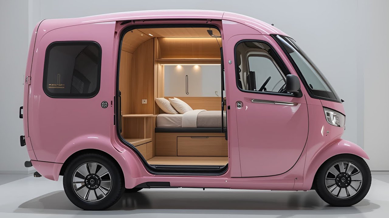 2025 Pink Tricycle RV Camper Review – The Cutest and Smartest Micro ...
