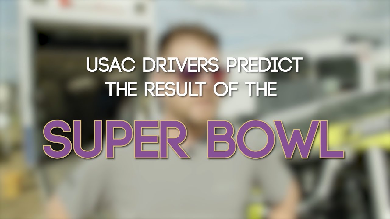 USAC Drivers Make Their Super Bowl LVIII Predictions - YouTube