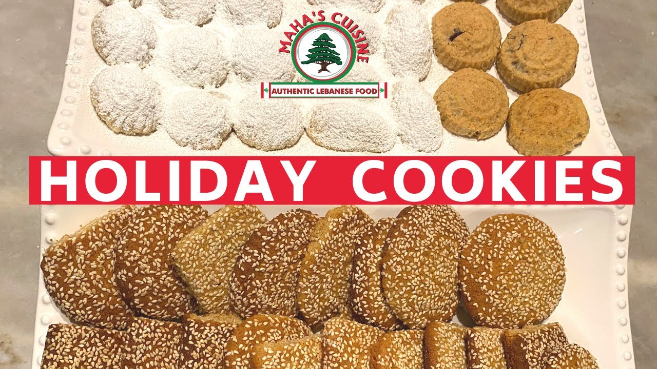 How To Make Lebanese Holiday Cookies - YouTube