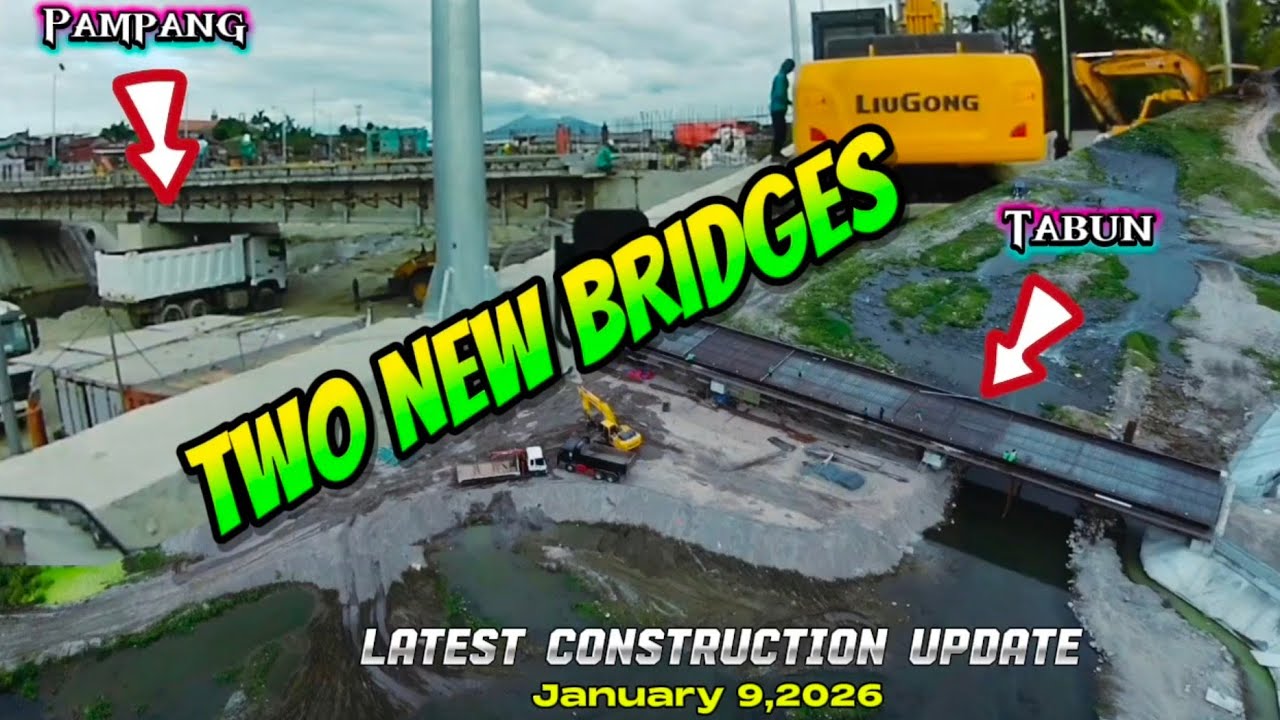 New Updates on Two Bridges | Abacan Access Road | January 9,2026 - YouTube