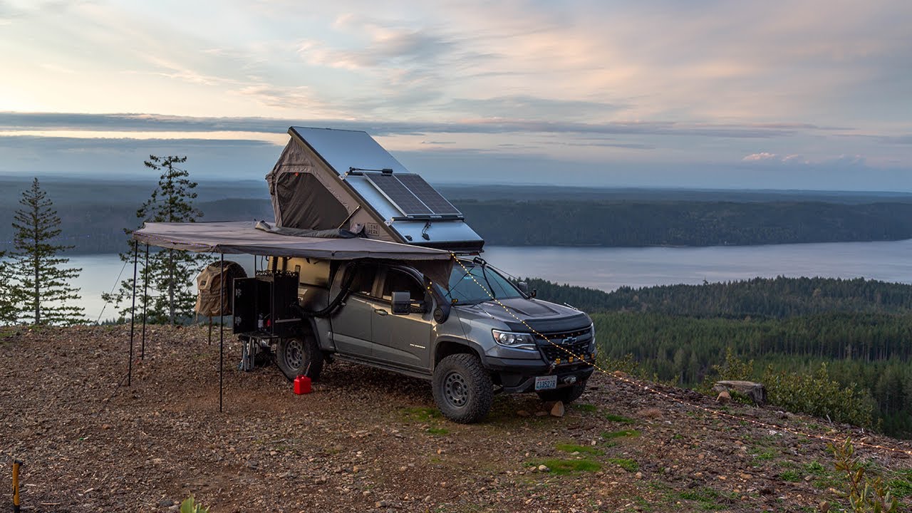 Couple day trip with the guys and the Lone Peak Camper - YouTube