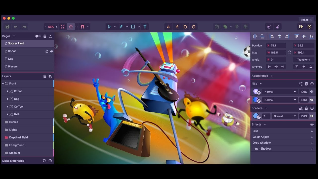 Tutorial dasar cara menggunakan GRAVIT designer SOFTWARE DESAIN GRATIS ...