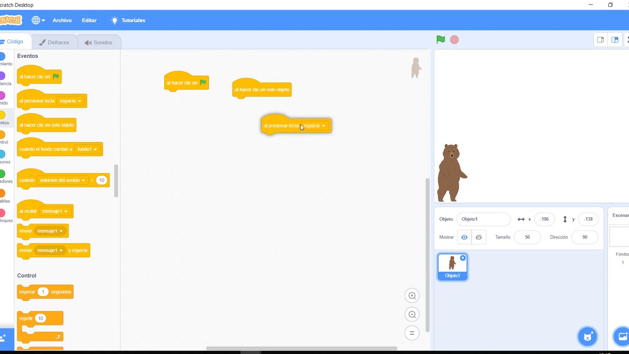 COMO ANIMAR UN PERSONAJE EN SCRATCH - YouTube