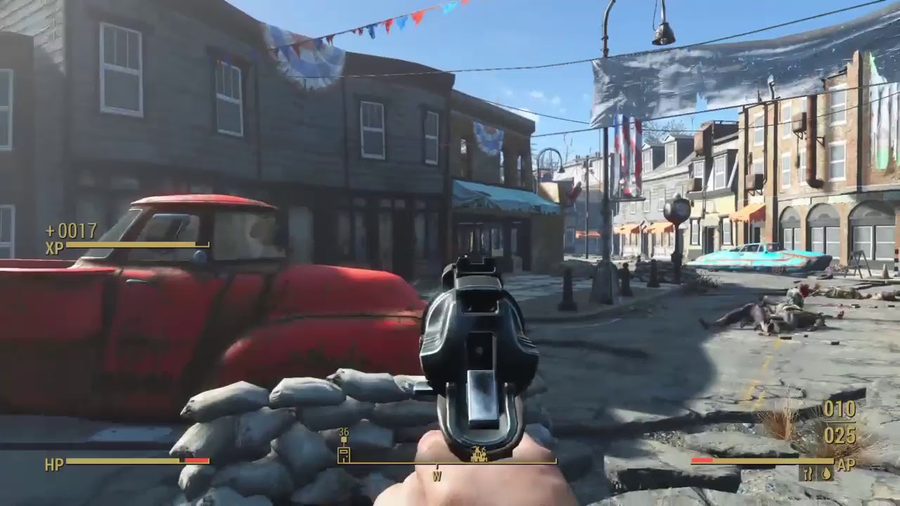 Fallout 4 Zombie Survival - PS4 - (Live) Gameplay - Part 1 - YouTube