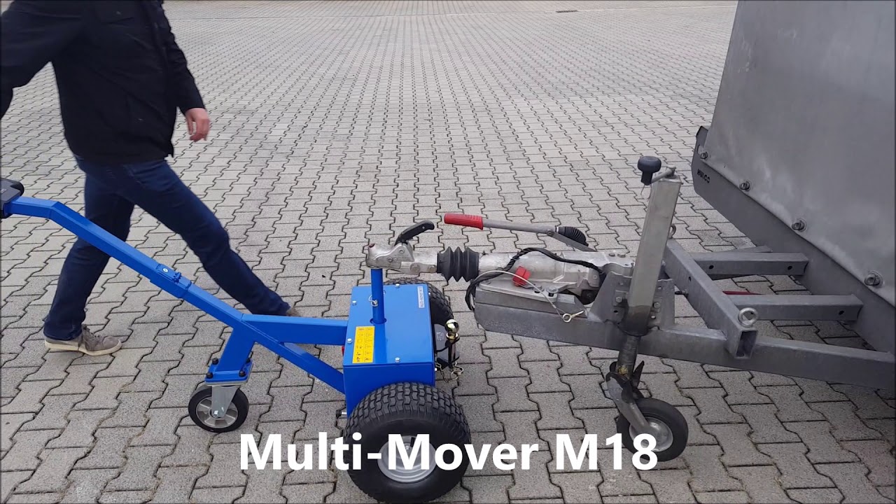 Trainatore elettrico Multi-Mover M18 per la movimentazione di rimorchi ...