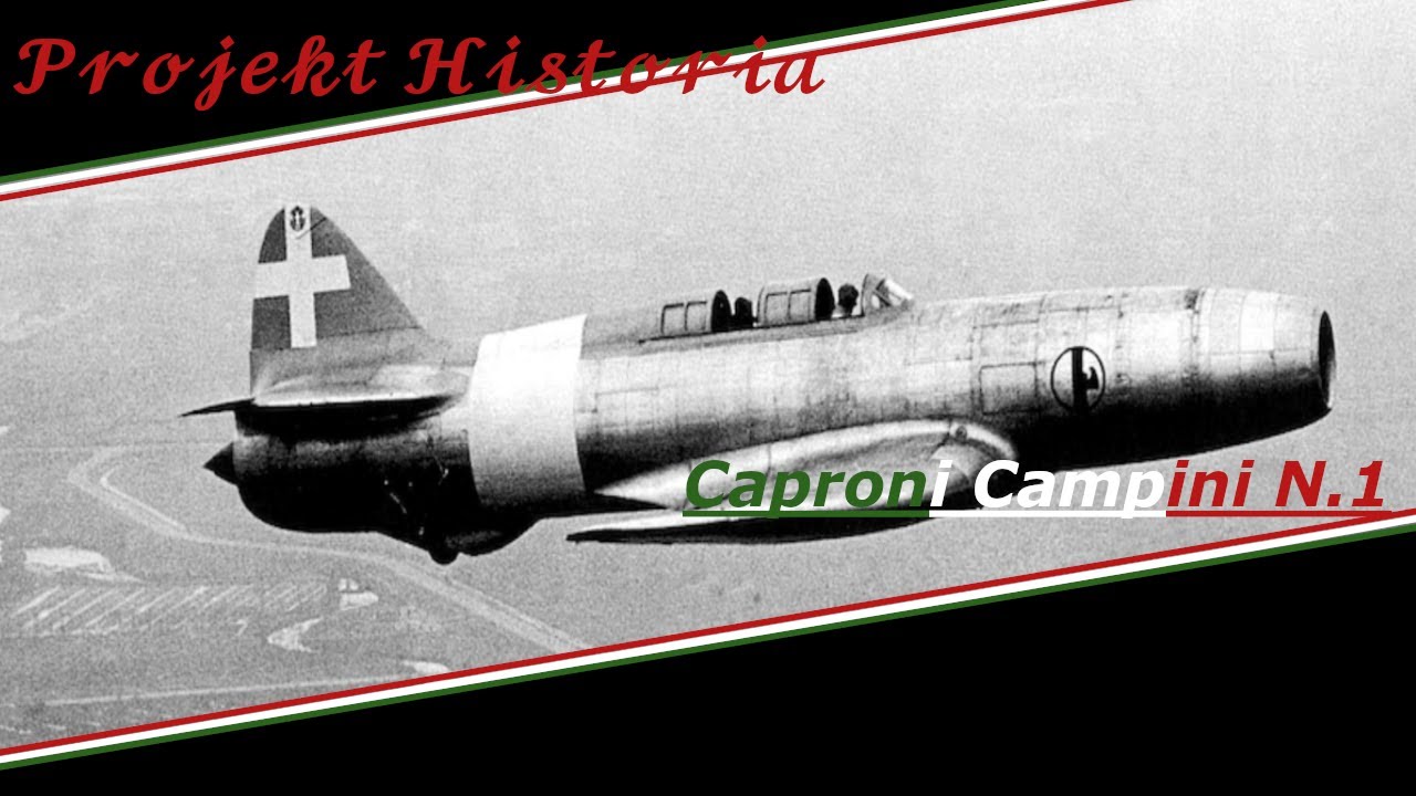 Prawie pierwszy samolot odrzutowy, Caproni Campini N.1 - Projekt ...