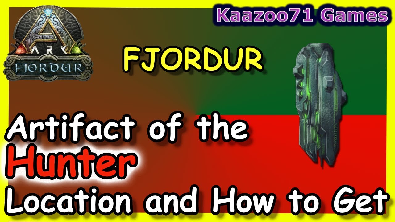 Artifact of the Hunter Ark Fjordur - Location 💥 - YouTube