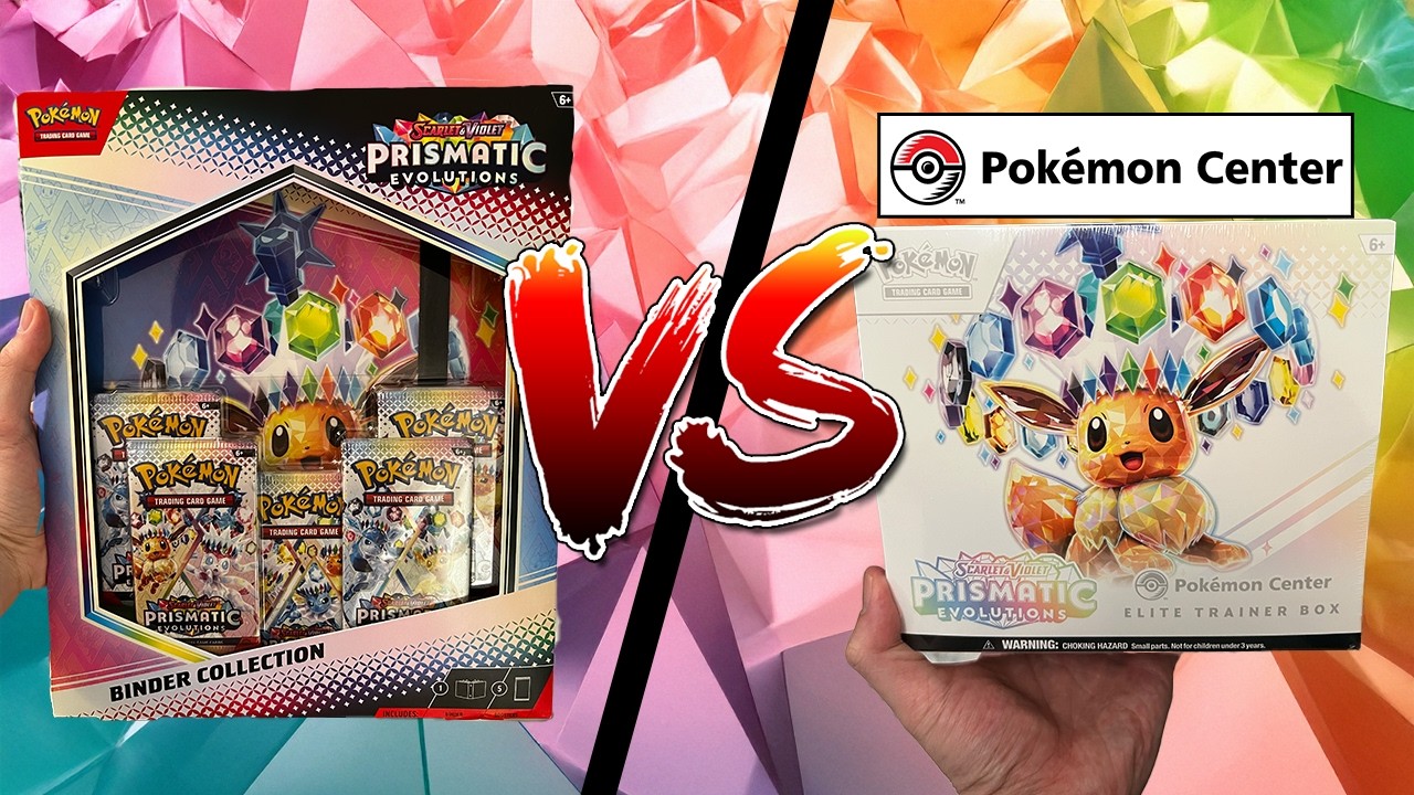 What Product Has the Gas? Prismatic Evolutions Pokemon Center ETB VS ...