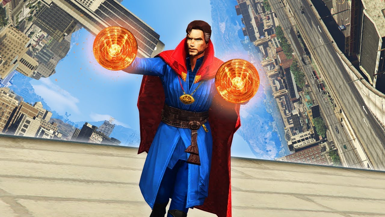 Playing GTA 5 as DOCTOR STRANGE!! (Ultimate Mod) - YouTube