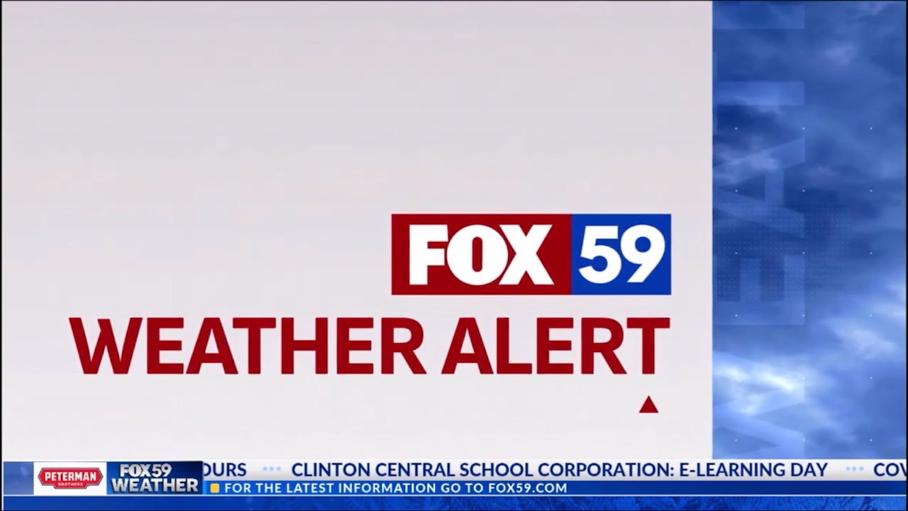 WXIN FOX 59 News - Weather Authority Alert Open - 1/14/2025 - YouTube