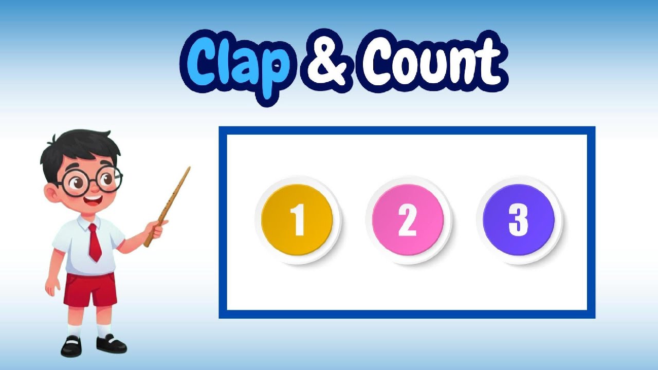 Counting Songs | Count Numbers with Claps | Fun Music Learning for Kids ...