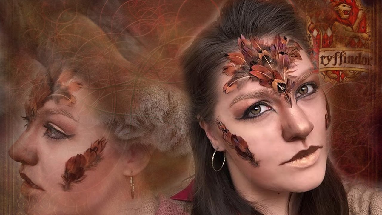Gryffindor| Harry Potter Inspired Fantasy Makeup Tutorial - YouTube