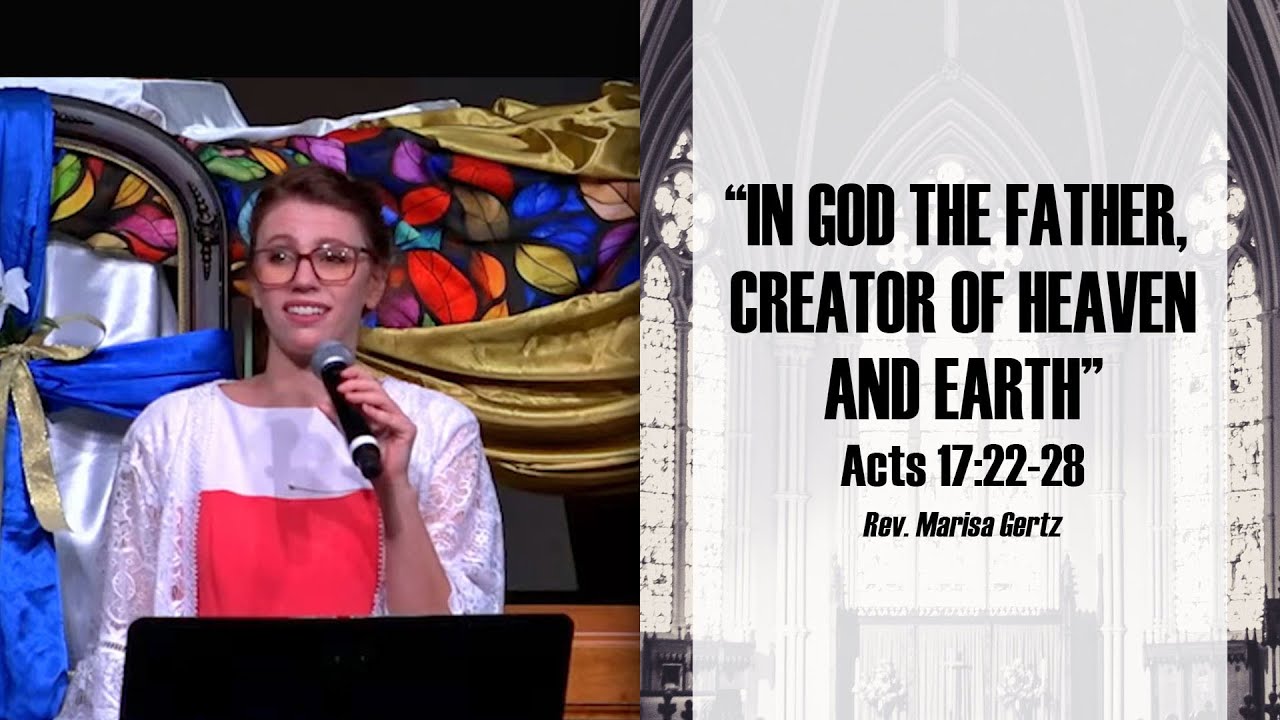 "In God the Father, Creator of Heaven and Earth" - YouTube