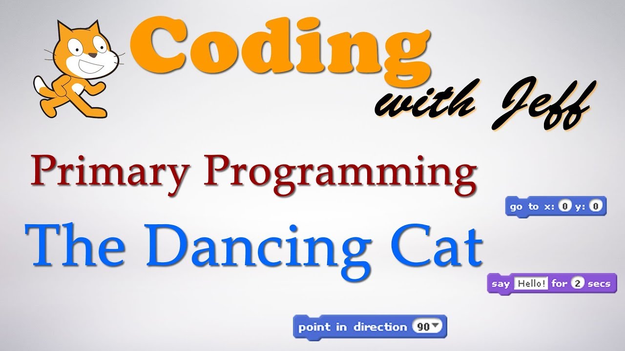 Primary Programming Scratch Tutorial The Dancing Cat Youtube 1228