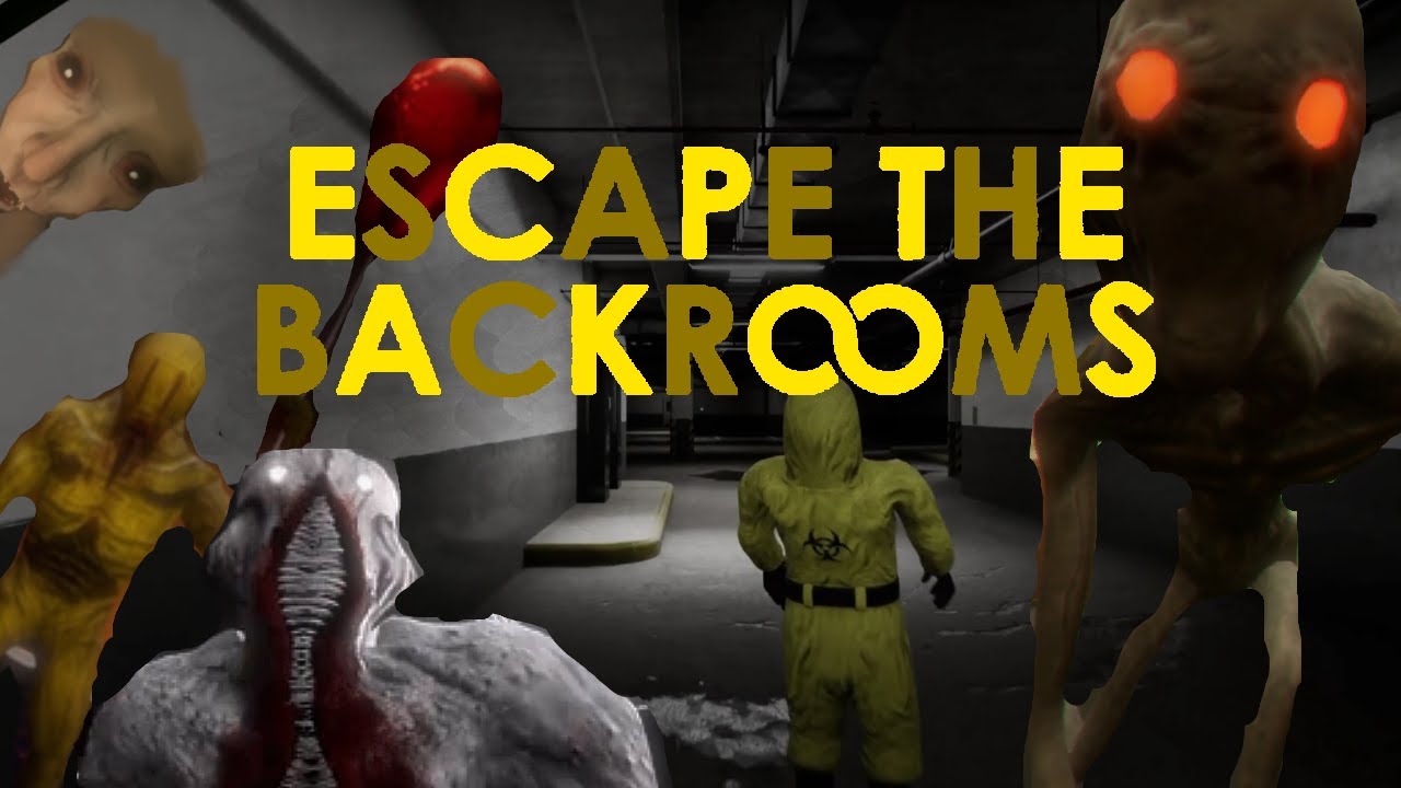 Skin Stealers are the worst!!! || Escape The Backrooms Part 1 - YouTube