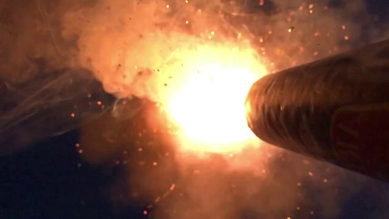 Firework Close Up Slow Motion - YouTube