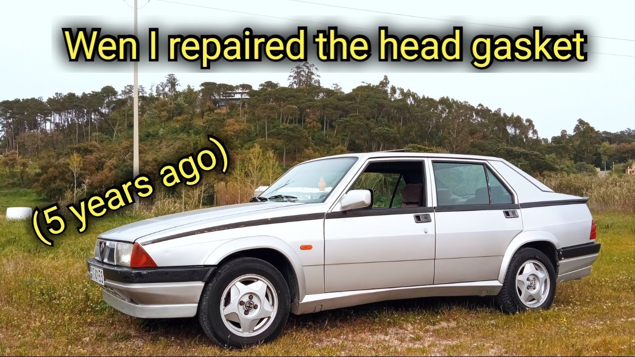 Alfa Romeo 75 1.6 ie Bialbero Engine Total Engine Head Repair - YouTube