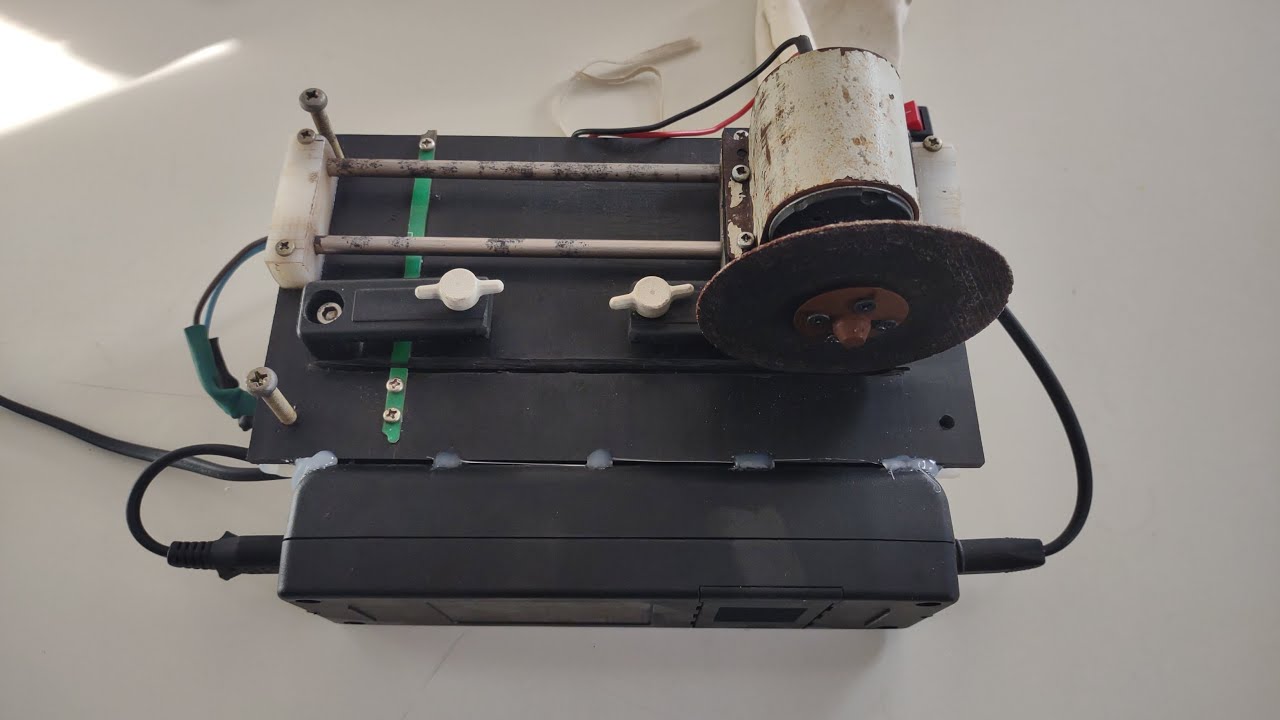 pcb cutting machine diy modified - YouTube