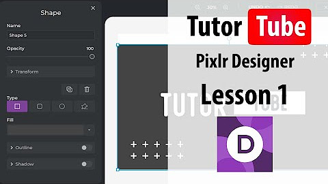 Pixlr Designer Tutorial Series - YouTube
