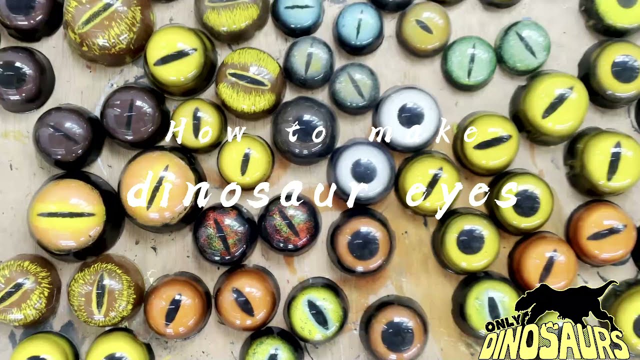 How to Make Dinosaur Eyes | How to - YouTube