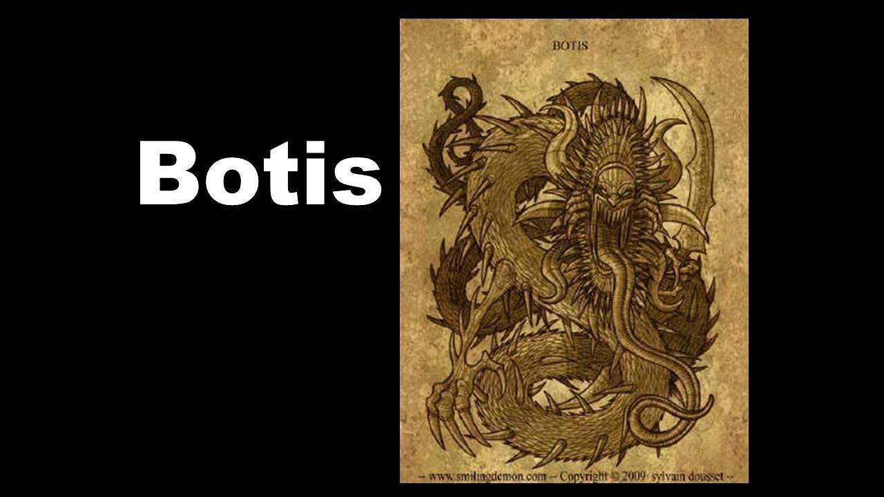 Llave Menor de Salomón - Ars Goetia: Botis - YouTube