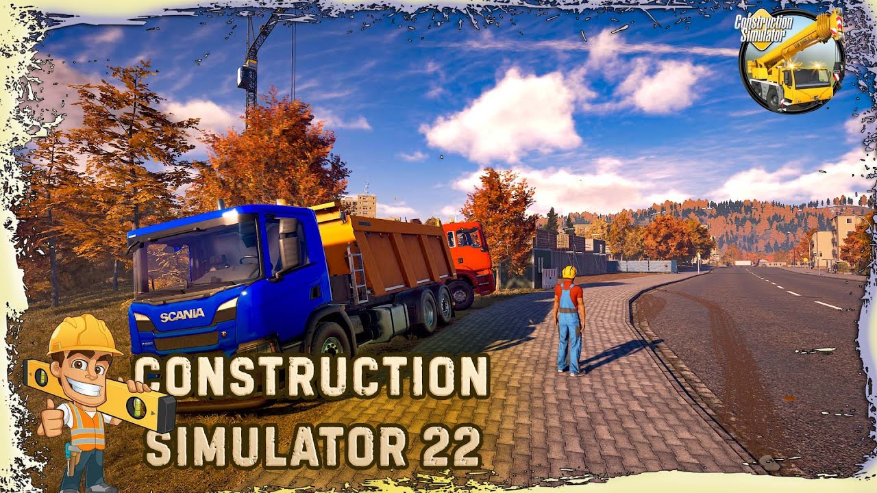 Construction Simulator 22 СИМУЛЯТОР СТРОИТЕЛЬСТВА СТРОЙКА ДОМА ...