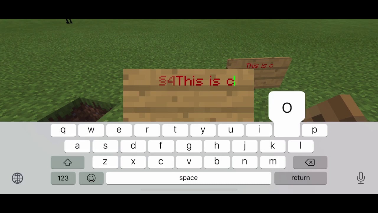 Minecraft Pe Colored Signs YouTube minecraft-pe-colored-signs-youtube