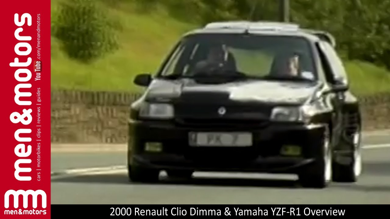 2000 Renault Clio Dimma & Yamaha YZF-R1 Overview - YouTube