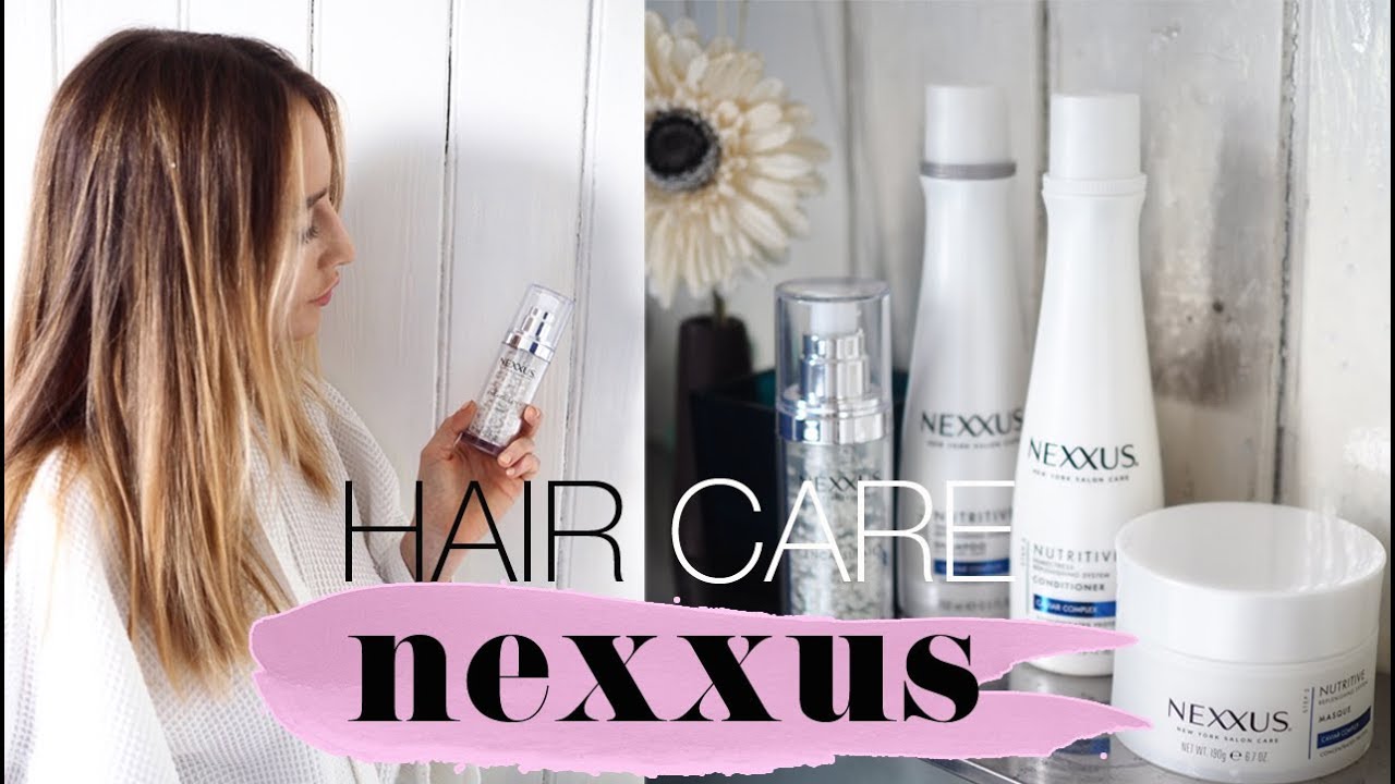 KEEPING MY HAIR HEALTHY WITH NEXXUS | AD - YouTube