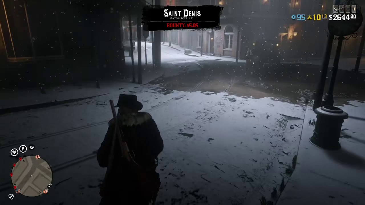 RDR2 snow - YouTube