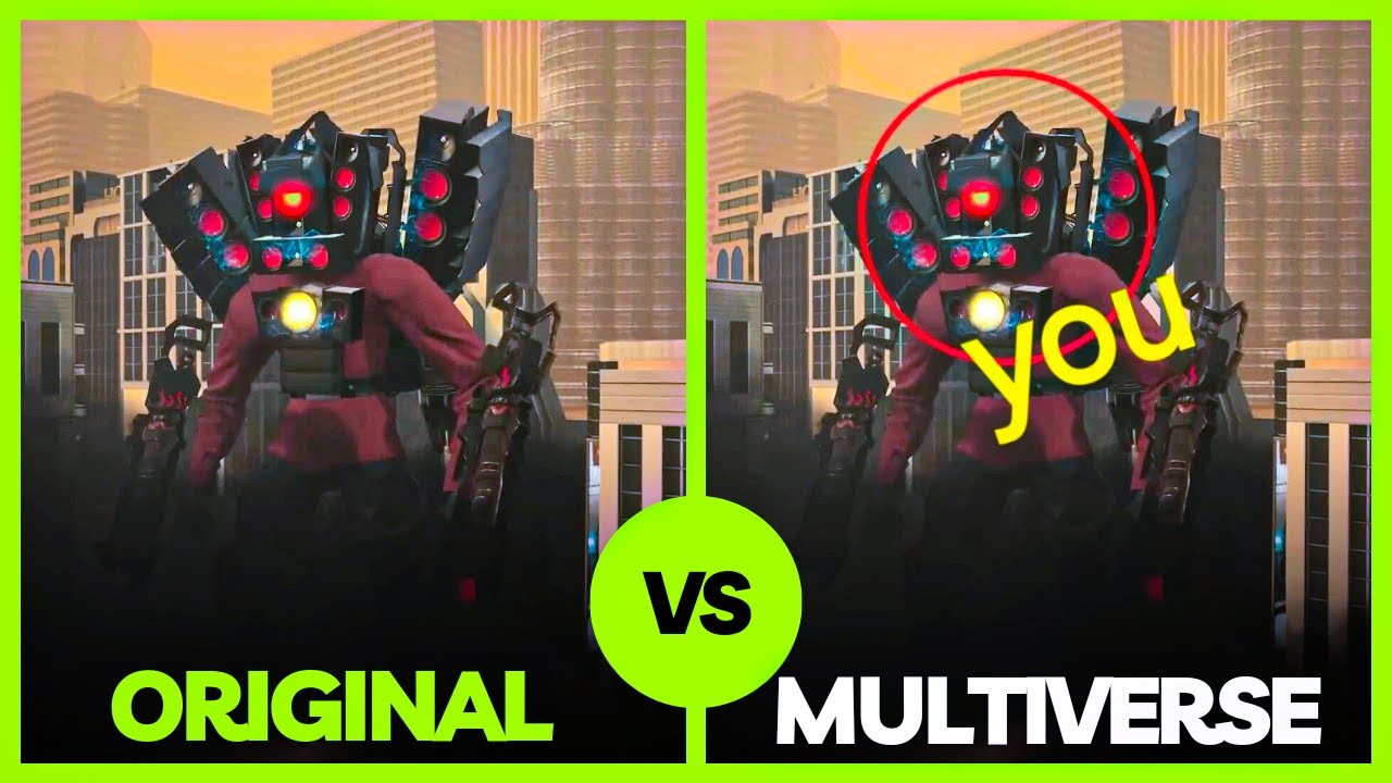 Skibidi Toilet ORIGINAL VS MULTIVERSE 26 - YouTube