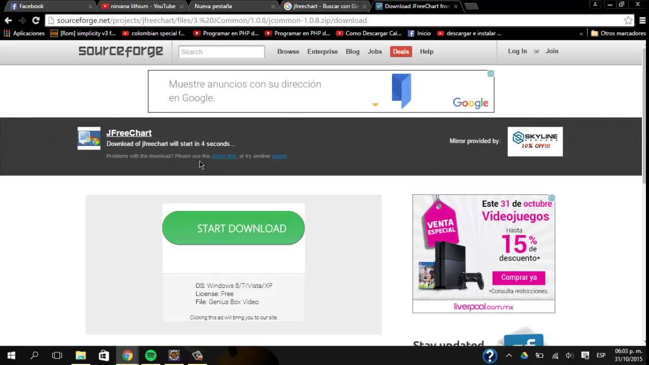 JFreeChart para java - YouTube