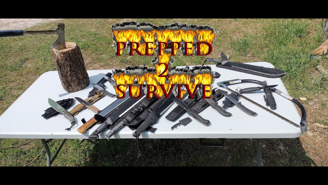 Knives and Cutting Tools for SHTF. - YouTube