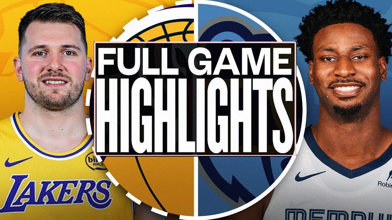 Los Angeles Lakers Vs Memphis Grizzlies Full Game Highlights Feb 24 ...
