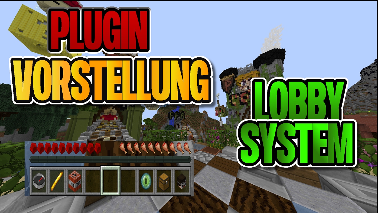 Plugin Vorstellung #02 | Lobby System wie auf GommeHD.net - YouTube