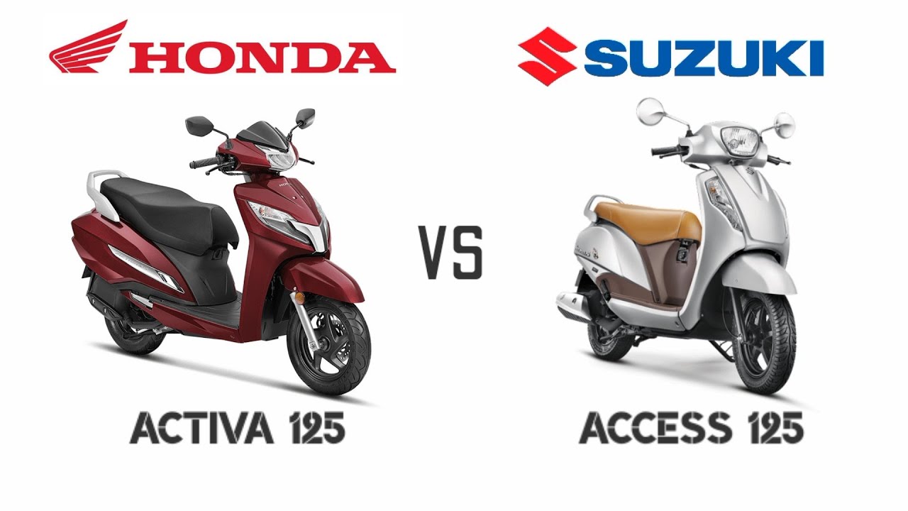 ACTIVA 125 VS SUZUKI ACCESS 125 BS6_DETAILED COMPARISON_MILEAGE_TOP ...