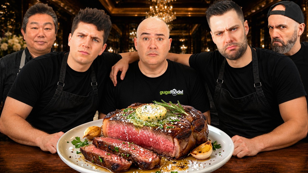 6 YouTubers Cook Me Their BEST Steak - YouTube