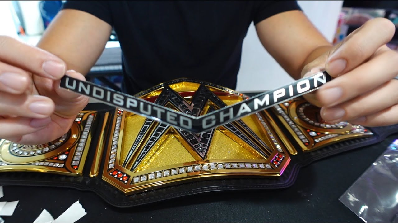WWE Undisputed Champion Banner - Figure Four Championship - YouTube
