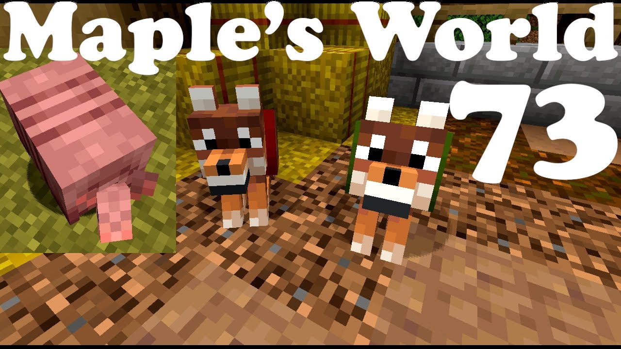 Maple's World Ep 73 - The Armored Paws Drop - Minecraft Survival - YouTube