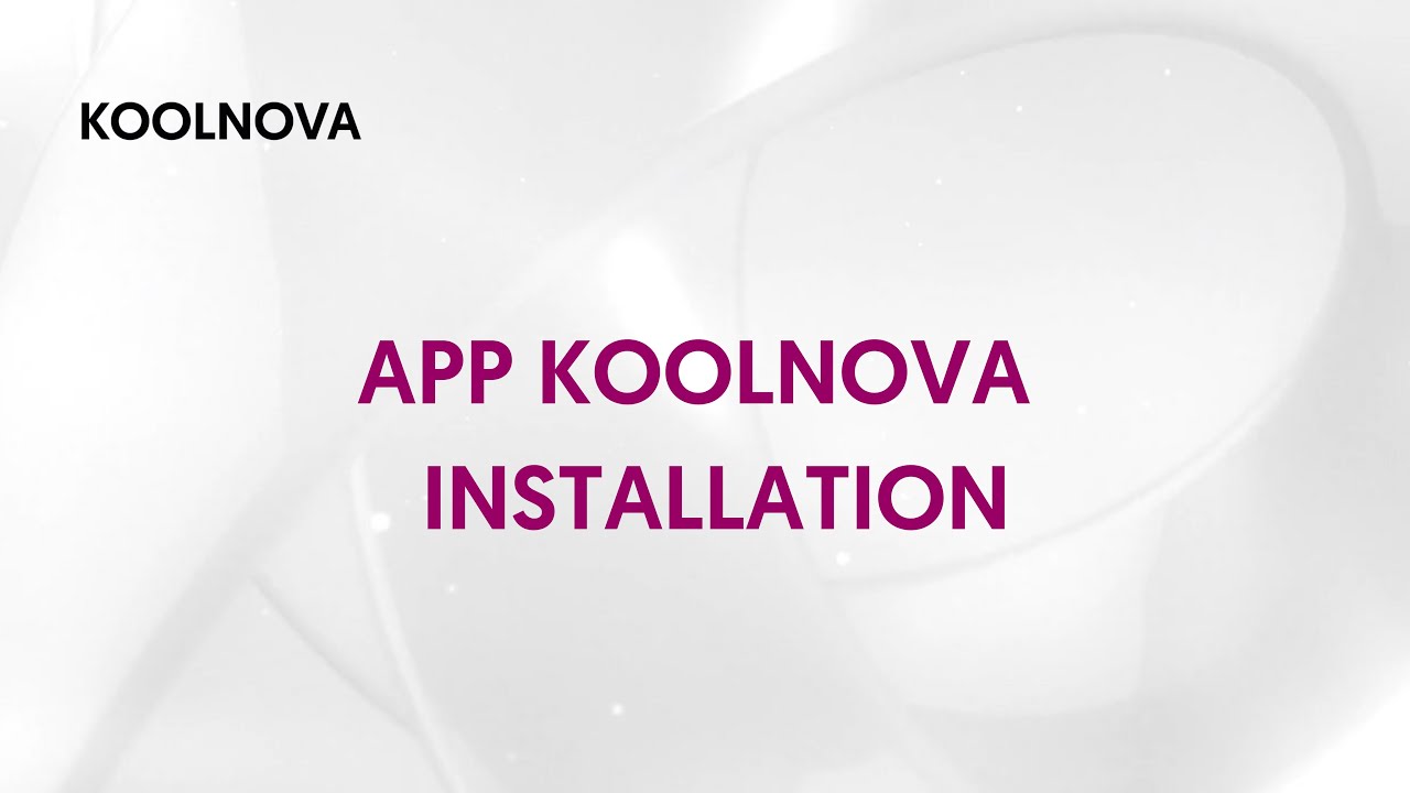 APP KOOLNOVA ASSOCIATION AVEC ROUTEUR 1 [FR] - YouTube