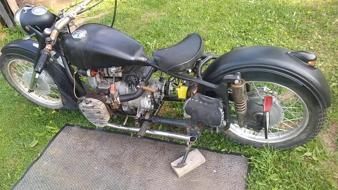 Dnepr- K750 mootor - YouTube