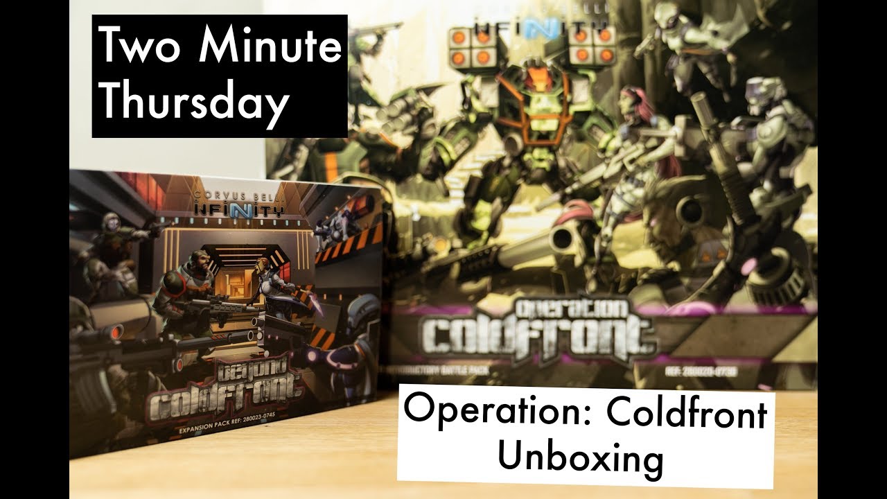 Infinity Operation: Coldfront Unboxing - YouTube