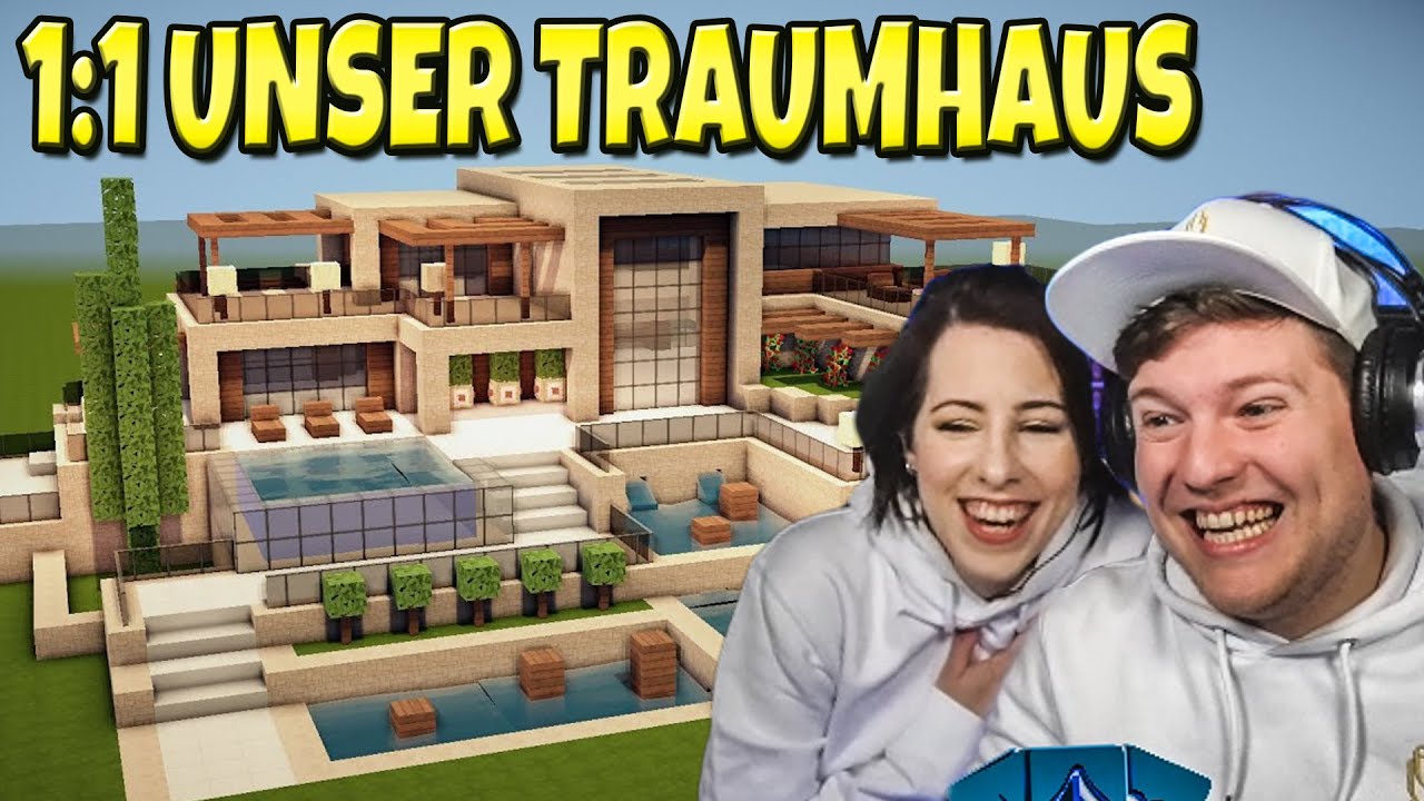 Er hat unser TRAUMHAUS in MINECRAFT nachgebaut 😂🤣 - YouTube