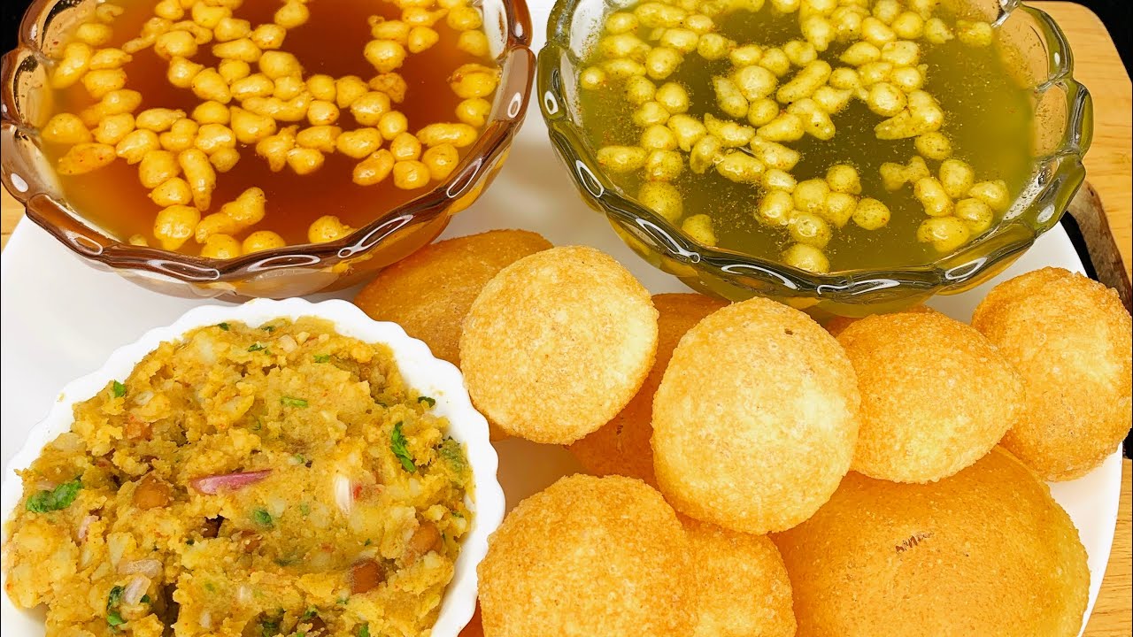 Pani puri Recipe | Golgappa Recipe | Puchka recipe - YouTube