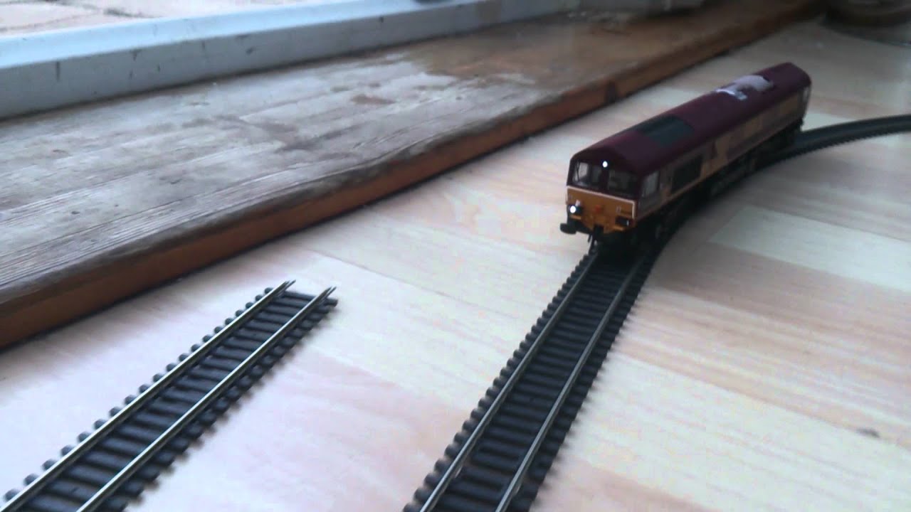 Bachmann class 66 running problems - YouTube