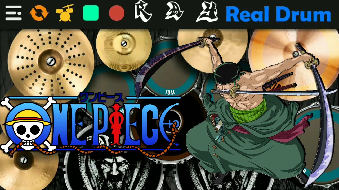 ONE PIECE [ワンピース] Opening 23 " DREAMIN' ON " by " Da-iCE |REAL DRUM ...