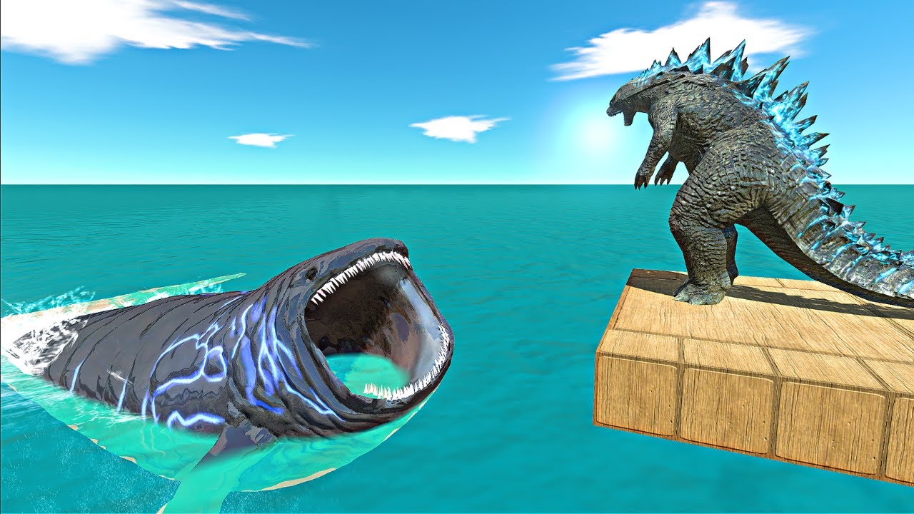 Run Away from The Bloop - Animal Revolt Battle Simulator - YouTube