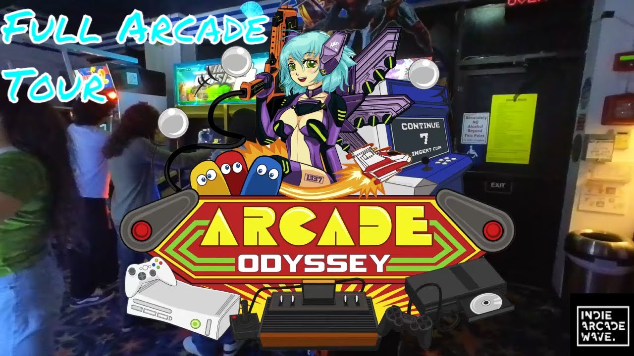 Arcade Odyssey Arcade Miami Florida Walkthrough - YouTube